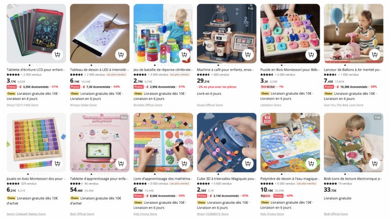 Top 15 des Produits les Plus Vendus sur AliExpress en 2025