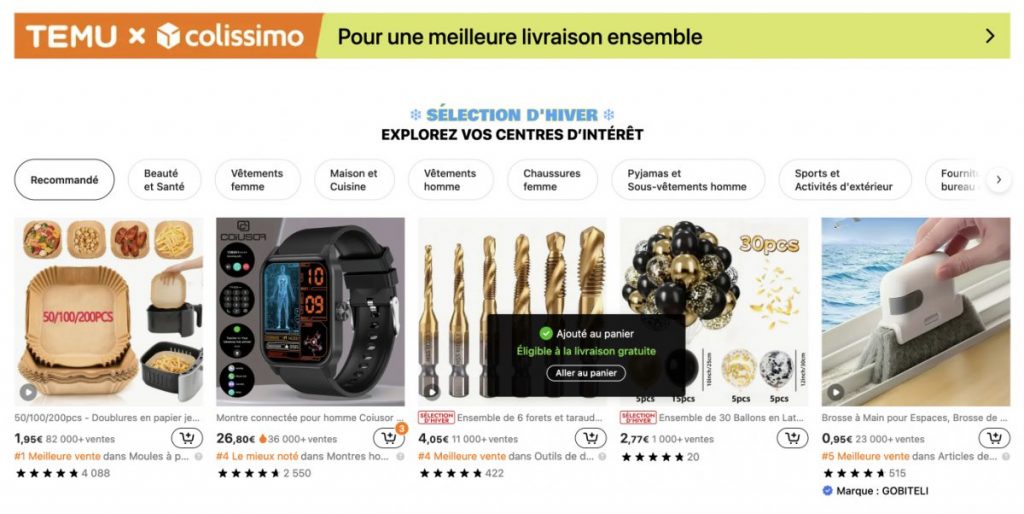 Comment marchent les coupons Temu ? Le mode d’emploi