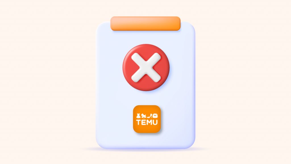 How to cancel an order on Temu?