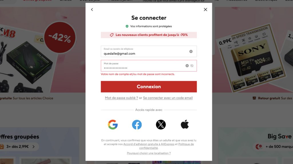 How to Fix AliExpress Login Issues